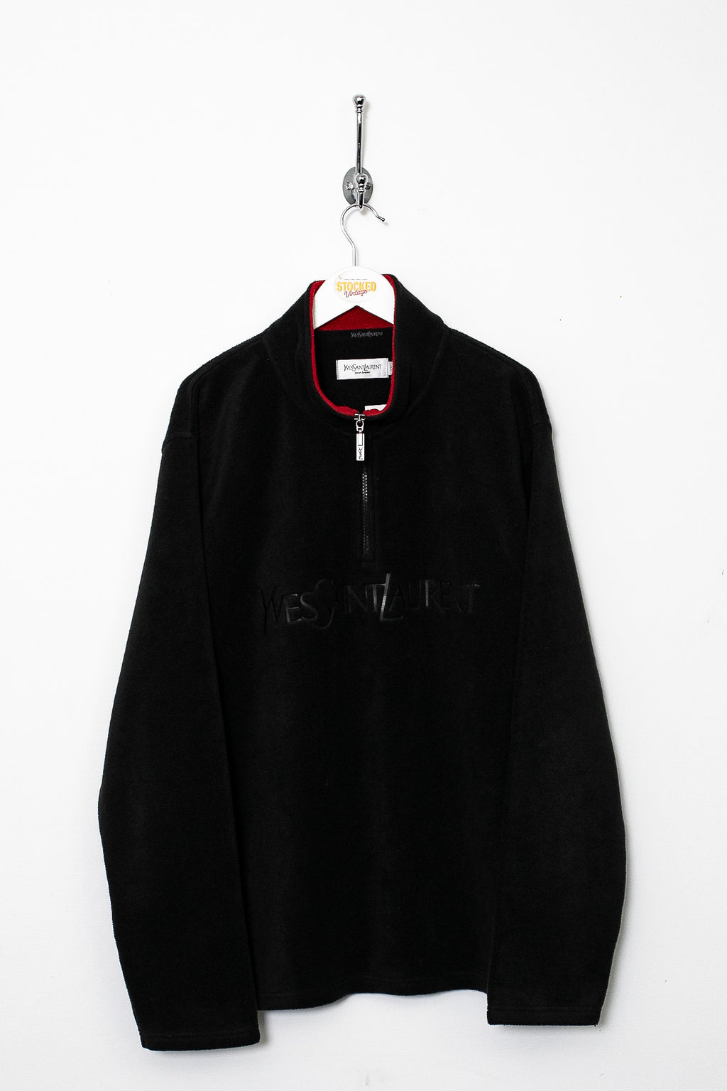 90s YSL 1/4 Zip Fleece (M) – Stocked Vintage